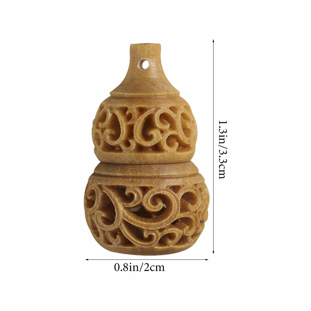 Gourd Shaped Pendant For Handbag Backpack Car Decoration 3 3X2Cm