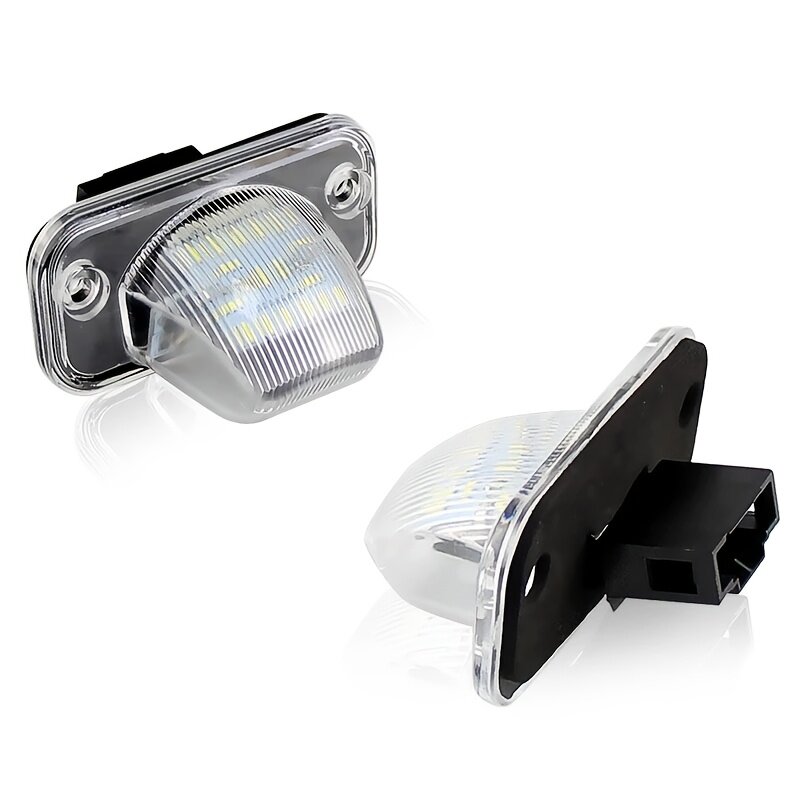 Лампы подсветки номерного знака LED белые 2 шт. для Transporter T4, Passat 1990-2003, Caddy, Jetta/Syncro, Touran OEM 701943021