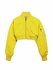 Куртка BALENCIAGA Cropped bomber jacket, размер 48, светло-желтый