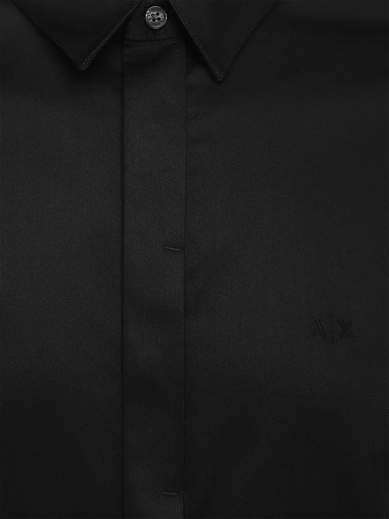 Рубашка Armani Exchange Весна-лето 2025, размер XXL, черный — фото 1