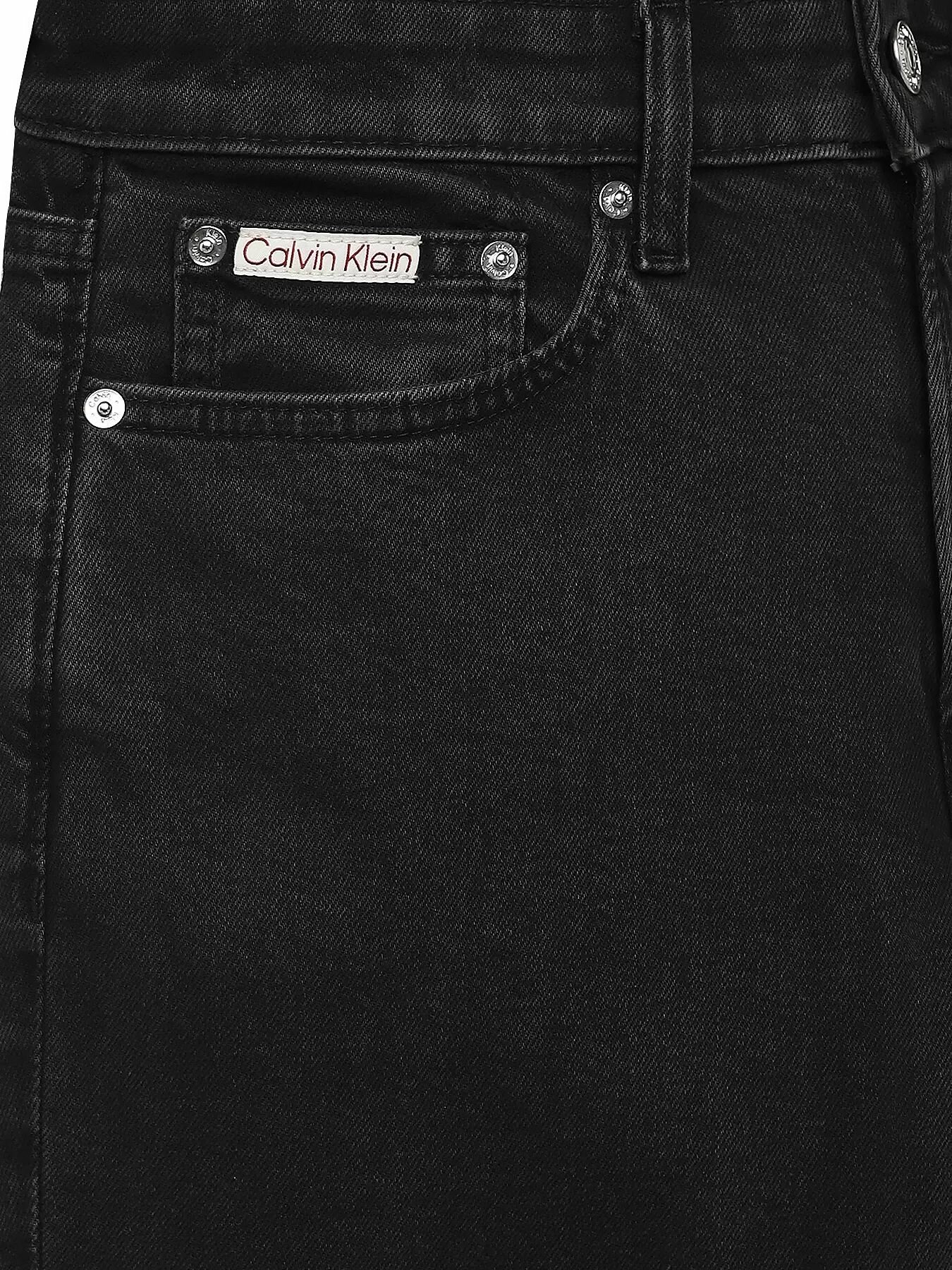 Джинсы зауженные Calvin Klein Jeans, размер 36/32, черный — фото 1