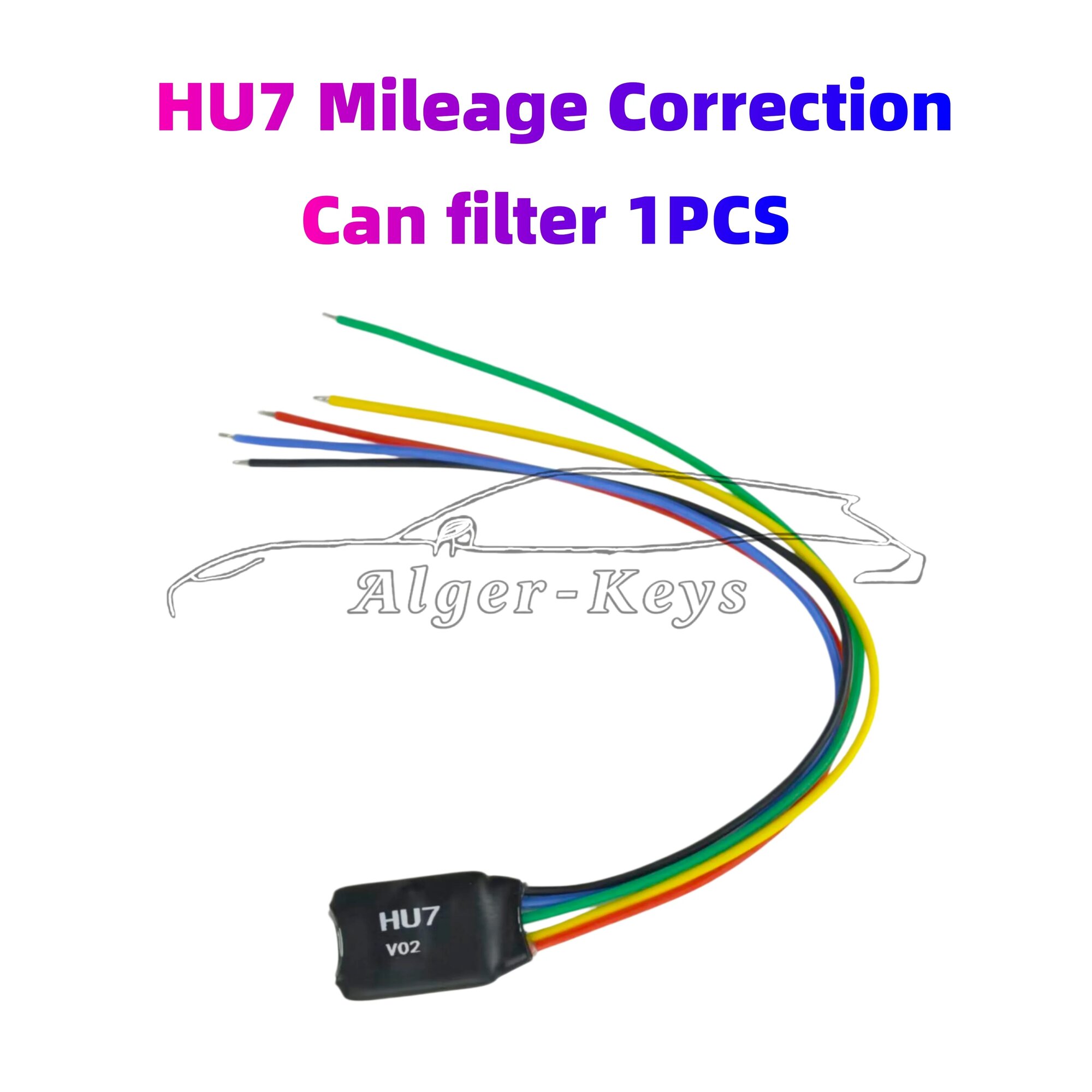 Новые ключи Algernon для фильтрации HU7, коррекции пробега для CG100X, для HU7 Can filter 1 PCS