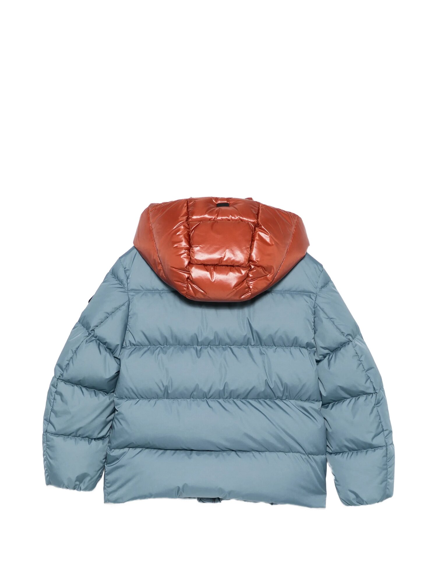 Куртка Herno Quilted hooded jacket, размер 4 года, Синий принт — фото 1