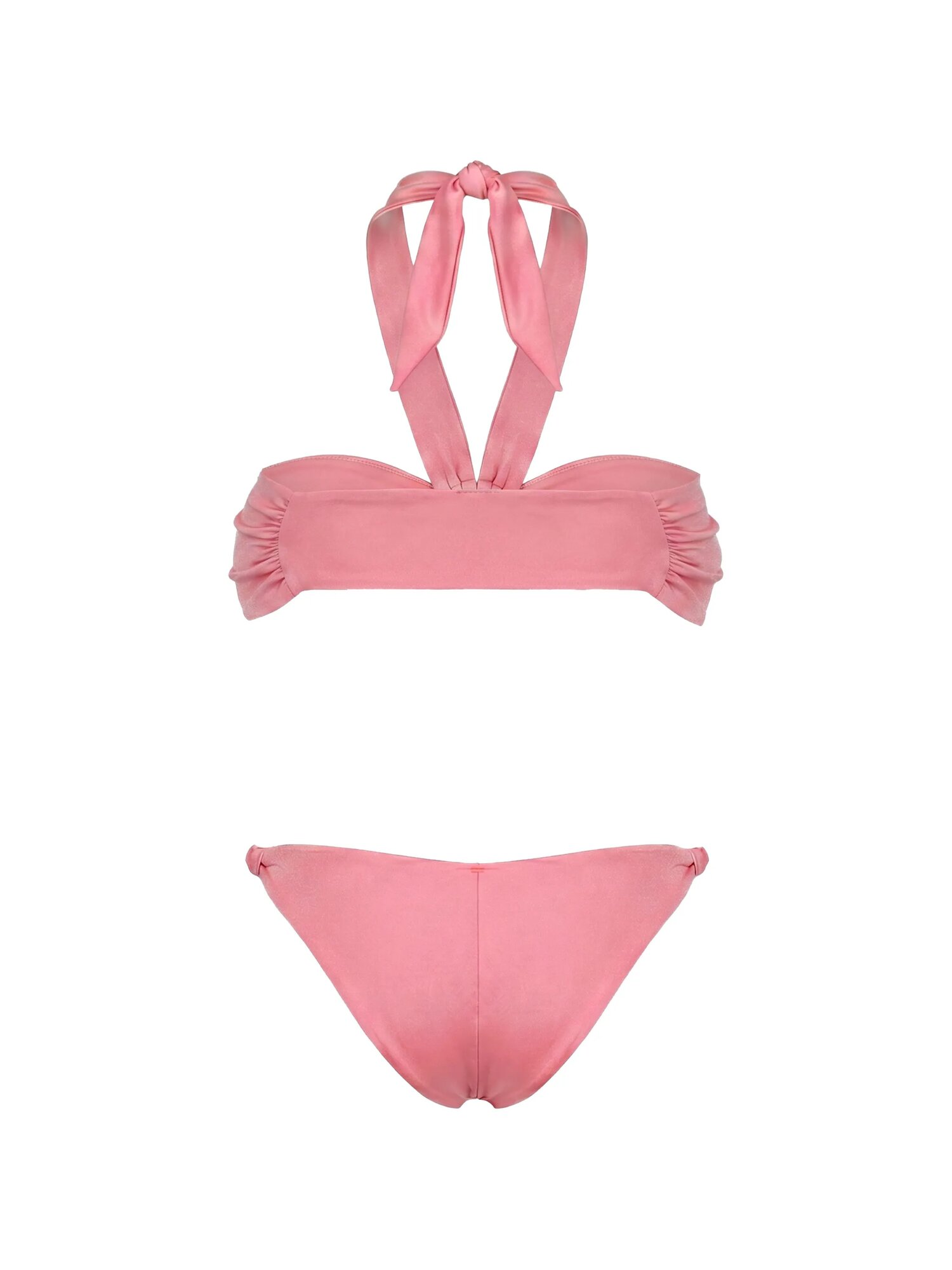 Купальник ANJUNA Maiad ring-detail bikini, размер 46, coral pink — фото 1