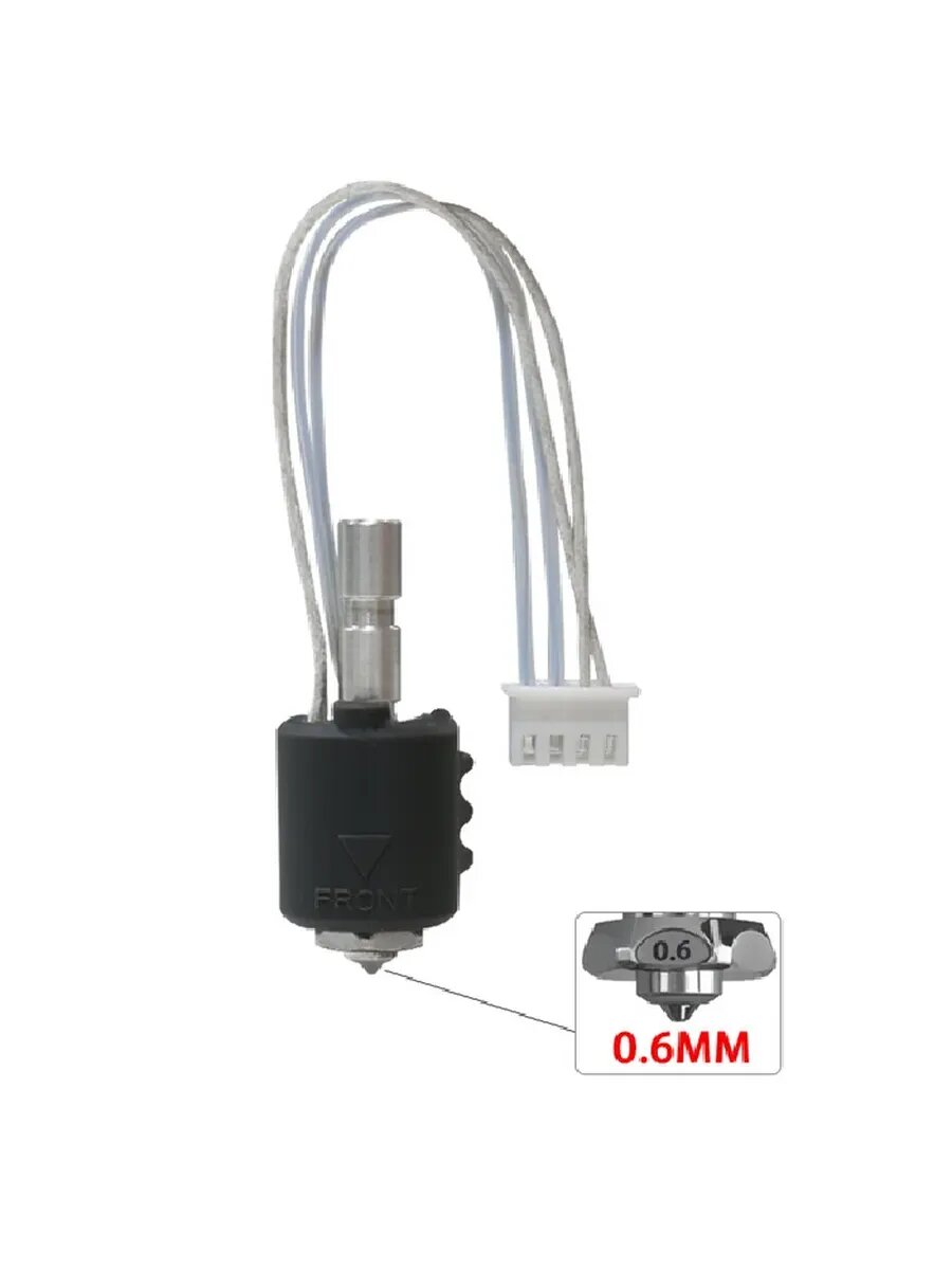 Для Anycubic Kobra 3 Max Hotend 0,6 мм насадка из стали