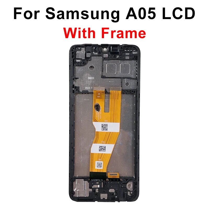 Дисплей для Samsung Galaxy A05/A05s (SM-A055F/A057F) в сборе, черный