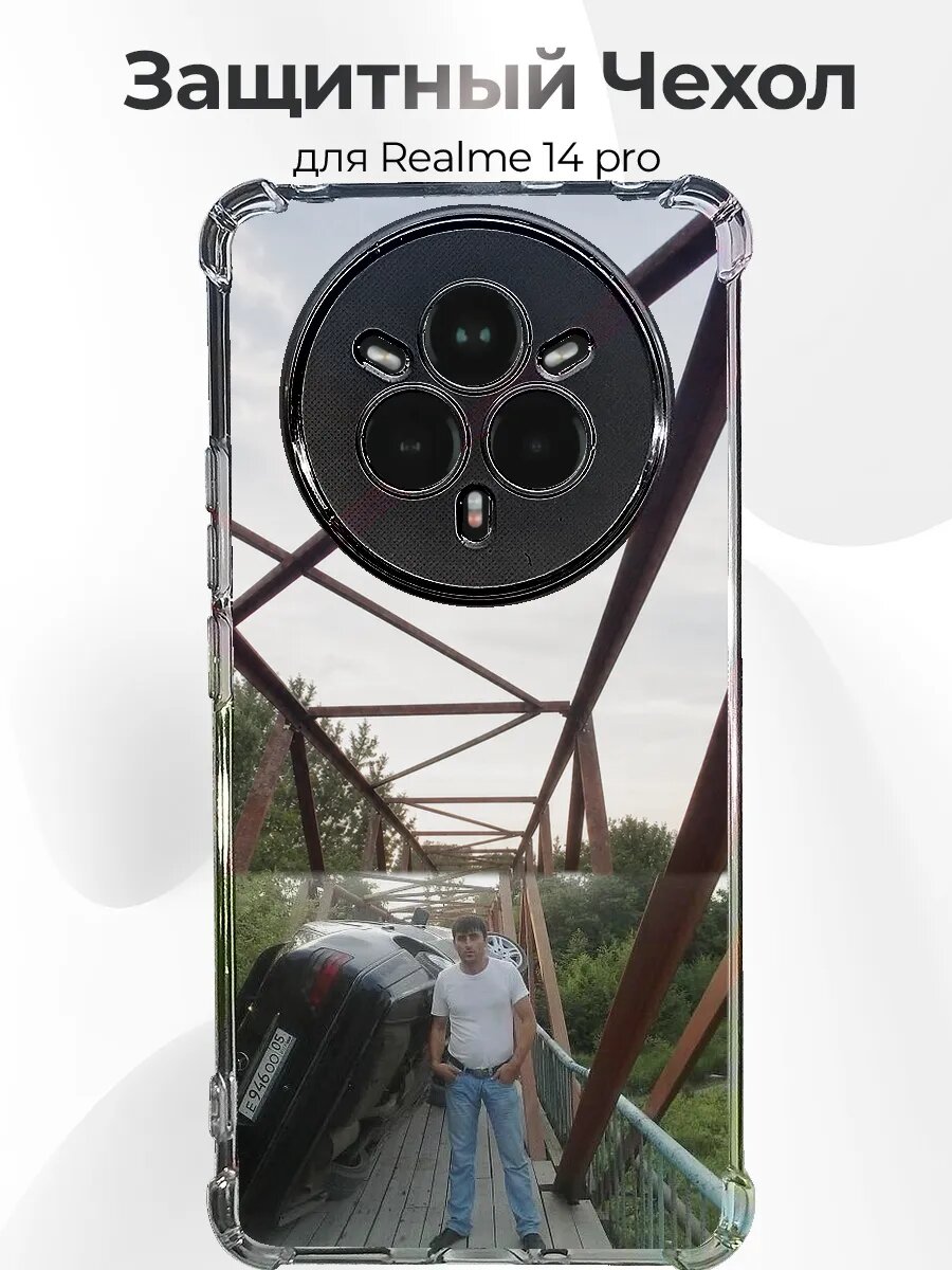 Чехол Realme 14 Pro Mercedes ML W163 на боку