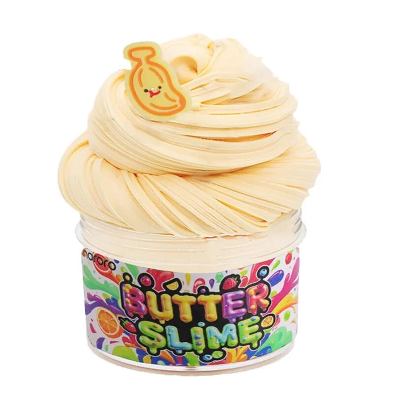 Слайм Butter Slime 60 мл, антистресс игрушка-лизун, мягкий слайм для детей и взрослых