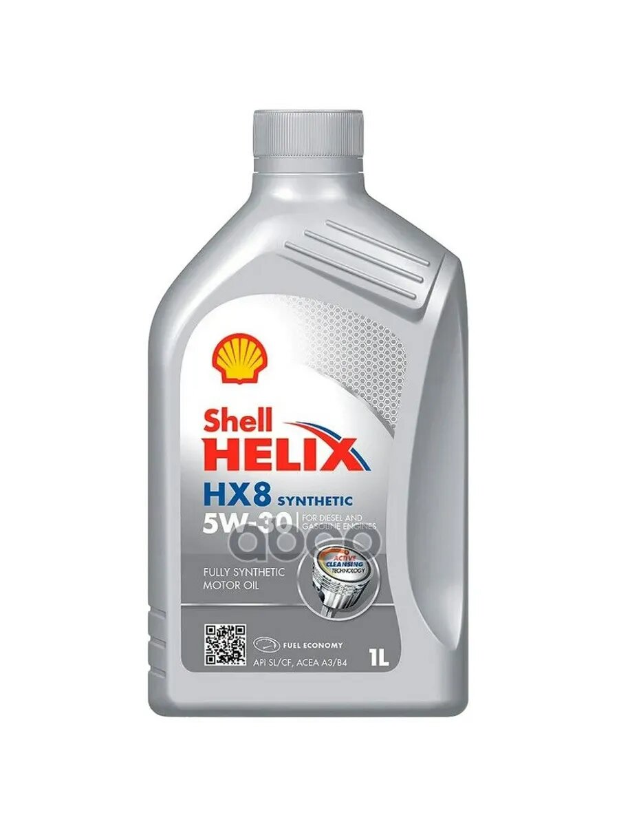 Shell 5W30 Shell 1Л Синтетика Helix Hx8 Synthetic Eu