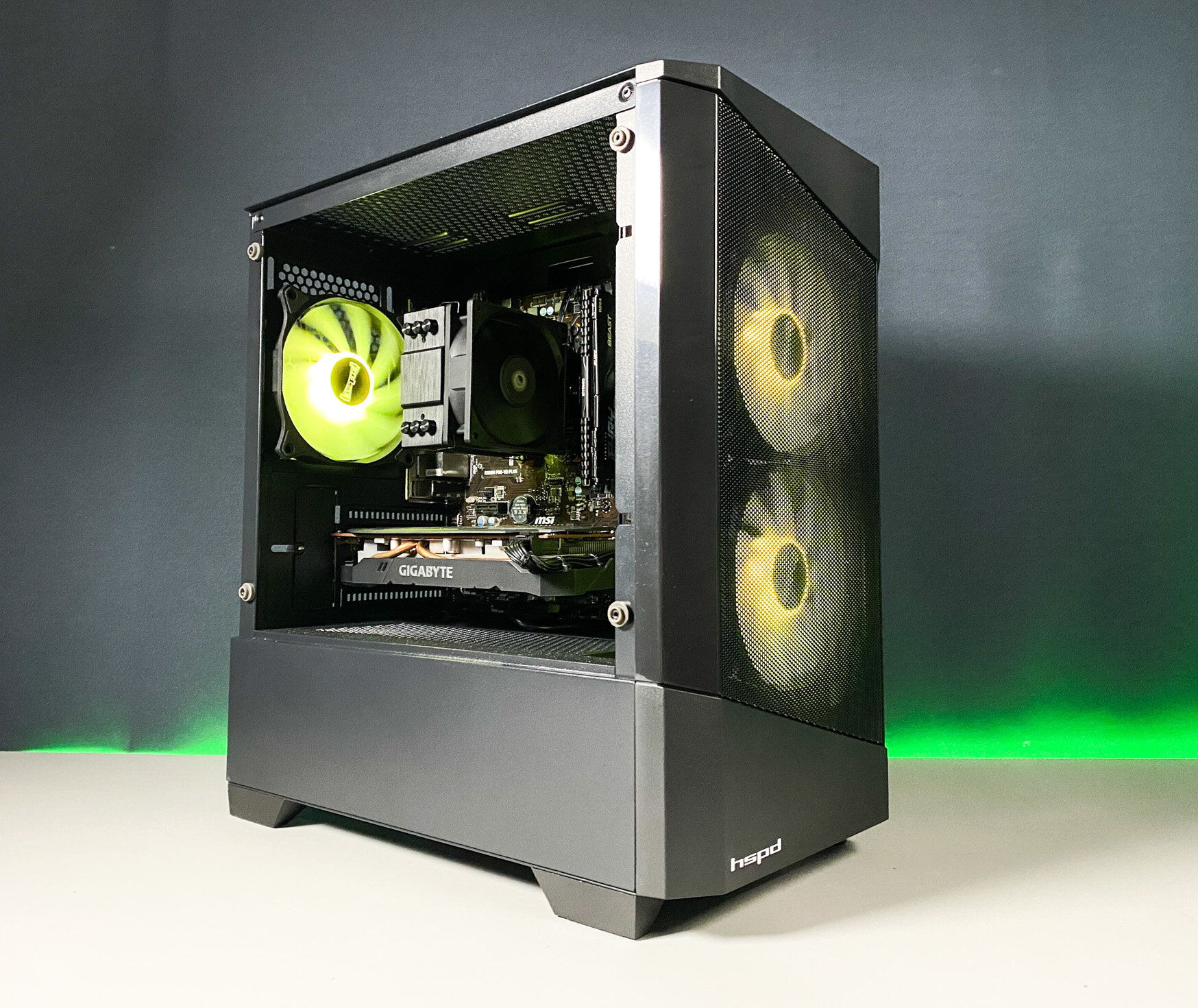 Игровой Компьютер AMD Ryzen 5 2600 6/12*3.40-3.90GHz/RX 5600XT-6Gb/16Gb/SSD512Gb/500W