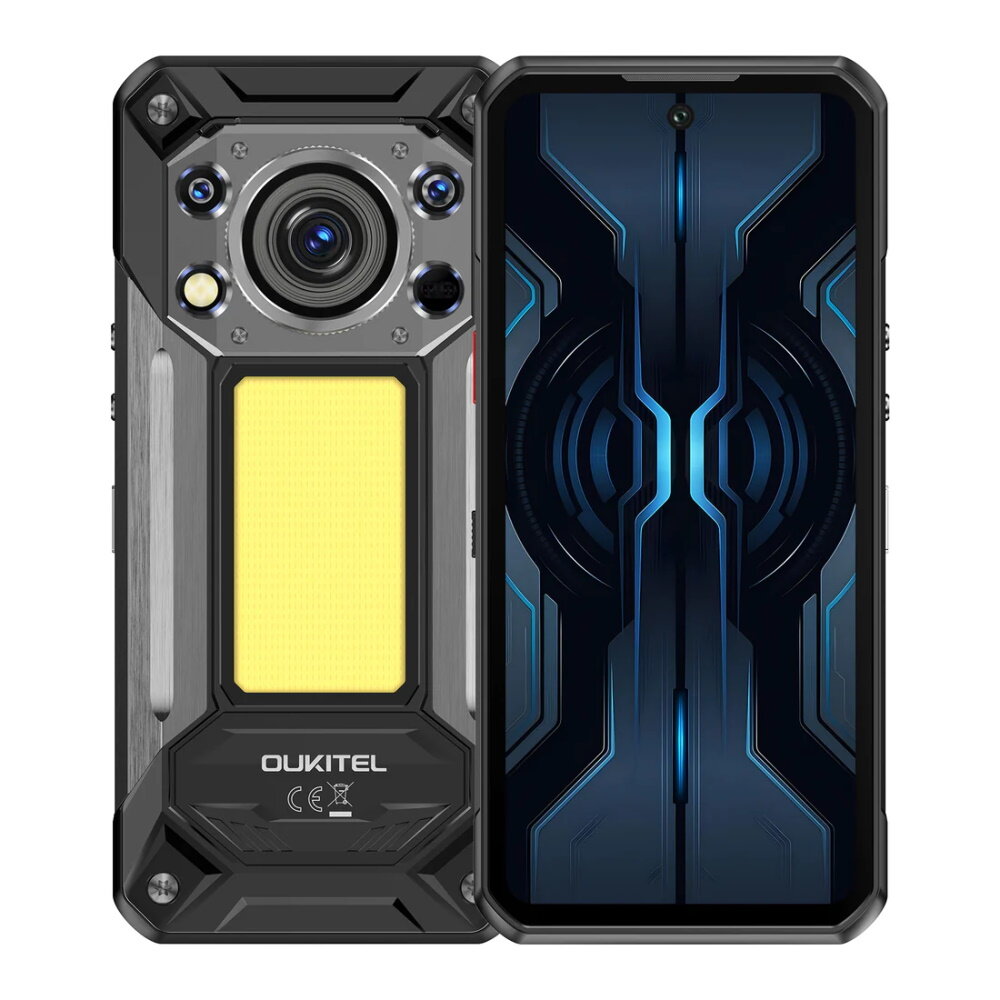 Защищенный телефон OUKITEL WP500 5G, 12 ГБ ОЗУ, 1 ТБ SSD, 10000 мАч, 6,8-дюймовый экран