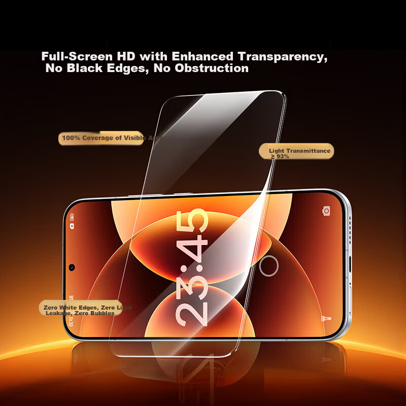 Mofajiang 28° Ультра прозрачный защитный экран для Xiaomi 17 Pro Max из закаленного стекла с функцией приватности