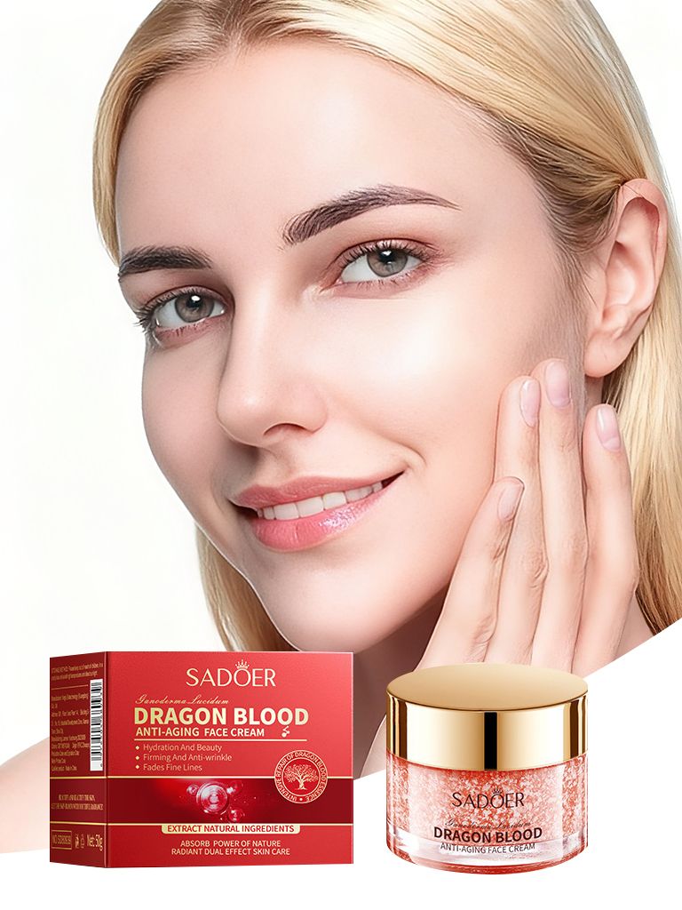 Ganoderma Lucidum Крем против морщин с кровью Дракона Увлажняющий и омолаживающий крем для кожи