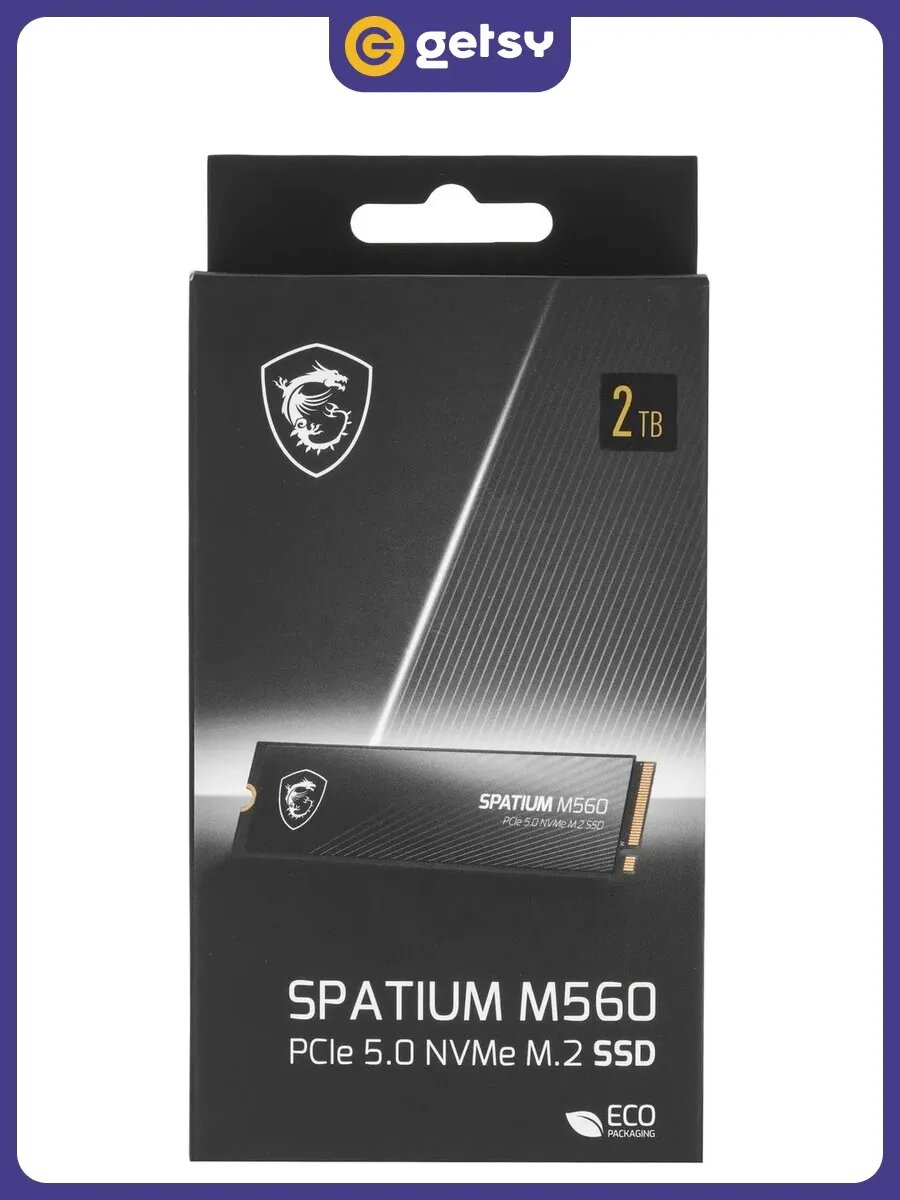2 ТБ Внутренний SSD-диск MSI SPATIUM M560, M.2, S78-440Q940-P83