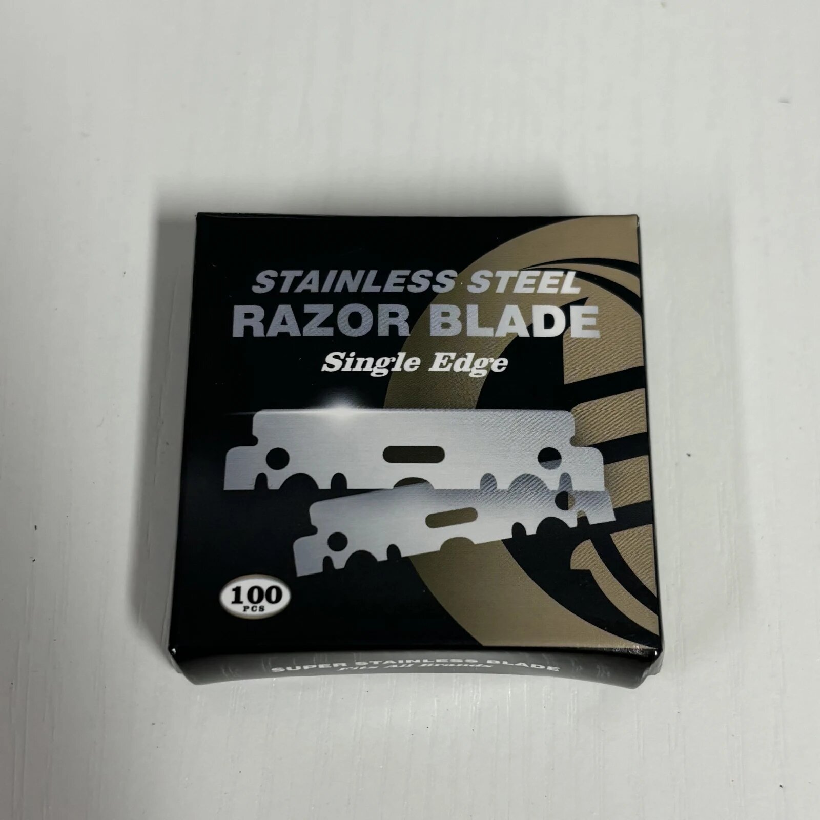Лезвия для бритв нержавеющая сталь Single Edge 100 шт.