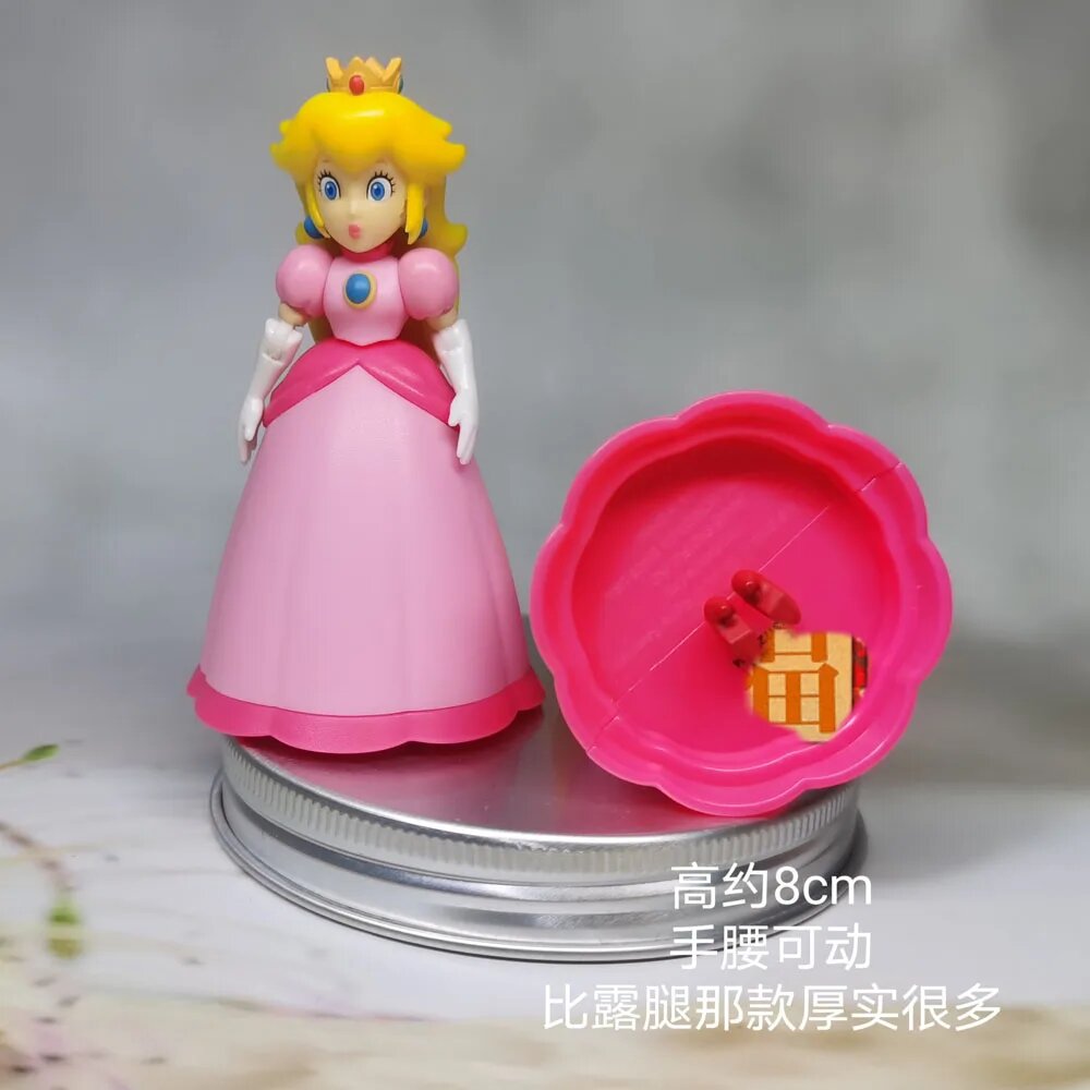 JAKKS Super Bros Фигурка Принцессы Peach, Розовый