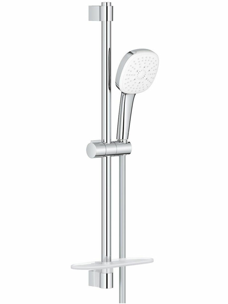 Душевой гарнитур GROHE TEMPESTA CUBE 27929003 (хром, металл/пластик, 175-см, круглый)
