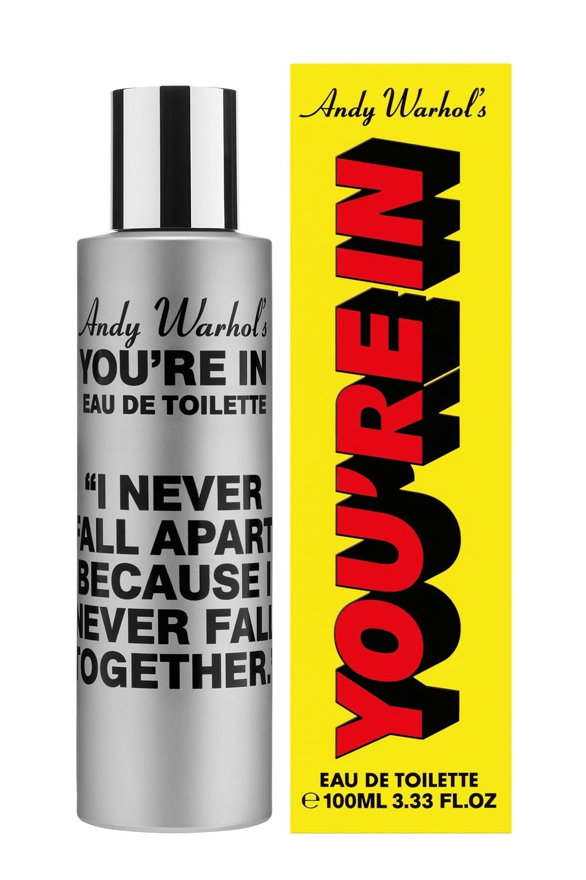 Comme Des Garcons Andy Warhol I Never Fall Apart Because I Never Fall Together eau de toilette 100 мл унисекс