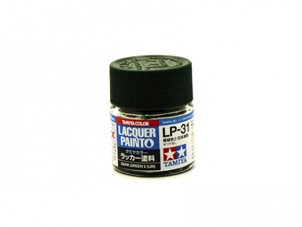 Tamiya LP-31 Dark Green 2 IJN (Темно-зеленая 2, японский флот)