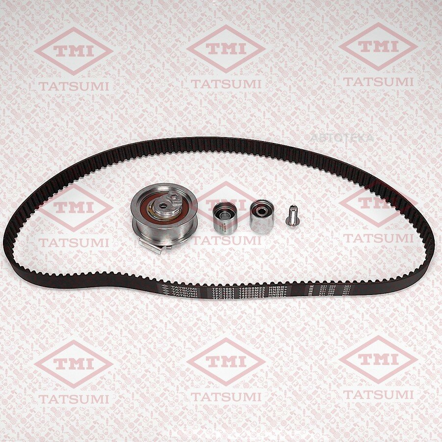 Комплект ГРМ AUDI A3/A4/A6/TT 04-SKODA OCTAVIA 04-VW GOLF/JETTA/PASSAT/TOURAN 04- 148 зуб. 23mm. TATSUMI TFE1016