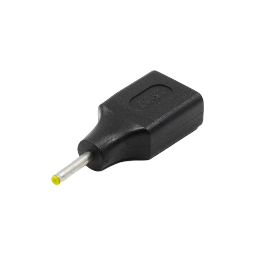 Портативный адаптер USB-DC5525/5521 для ноутбуков, черный, От женщины до 2507 мужчин