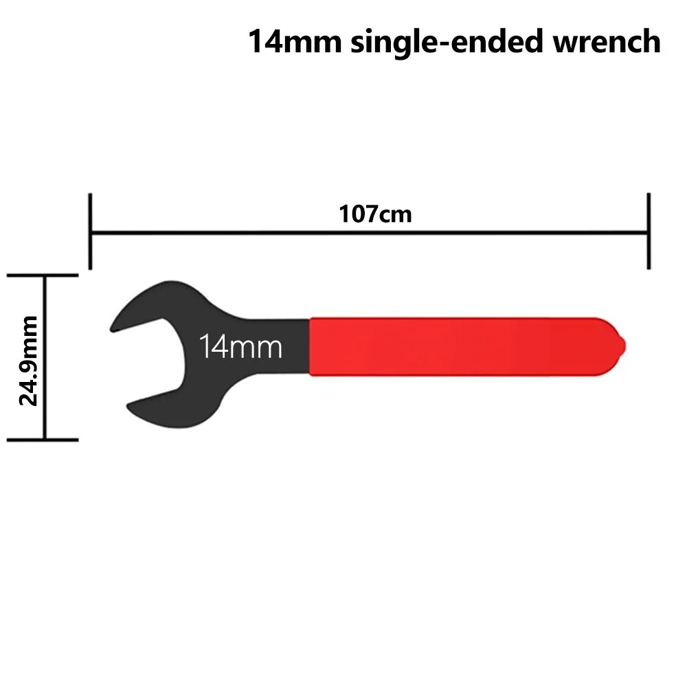 Ключ гаечный 14mm, 107cm