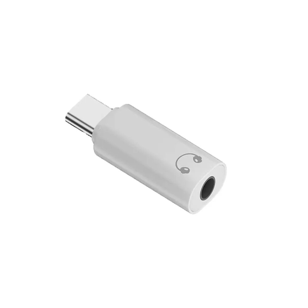 Адаптер USB Type-C На 3,5 Мм С ЦАП Для Наушников 1PCS White