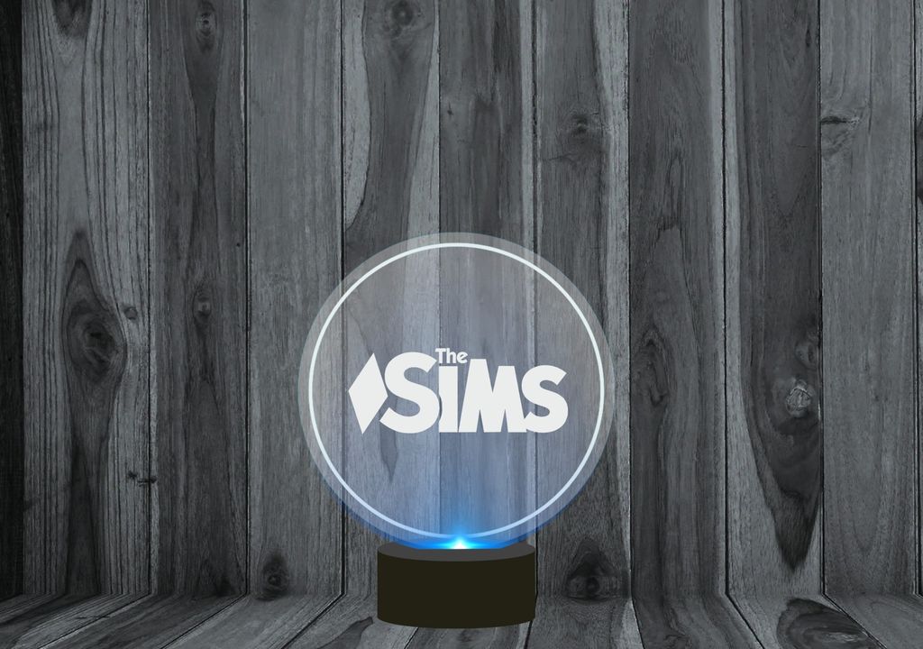 Светильник, ночник 3D The Sims, Симс №3