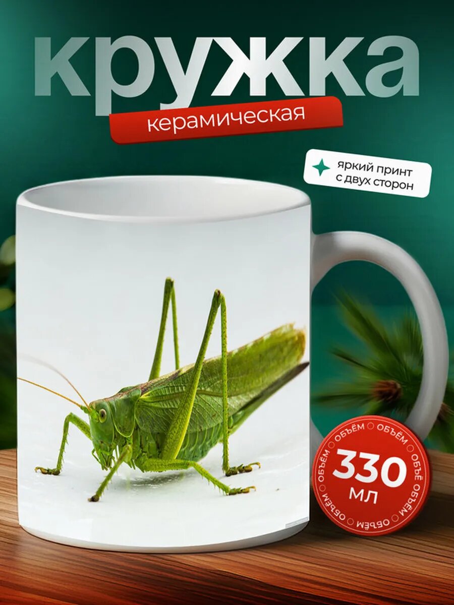 Кружка Саранча насекомое 2,