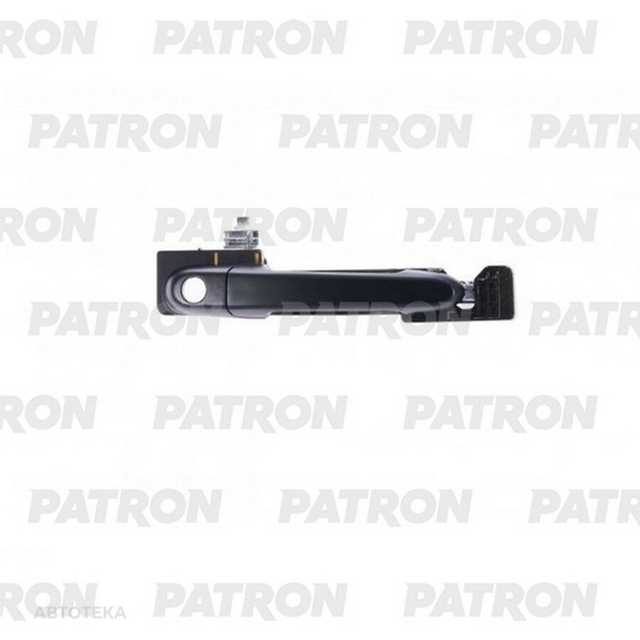Ручка двери передн прав Hyundai Accent Hatchback 07-11 (черн) PATRON P200187R