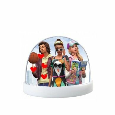 Водяной шар The Sims, Симс №8, Блестки-сердечки