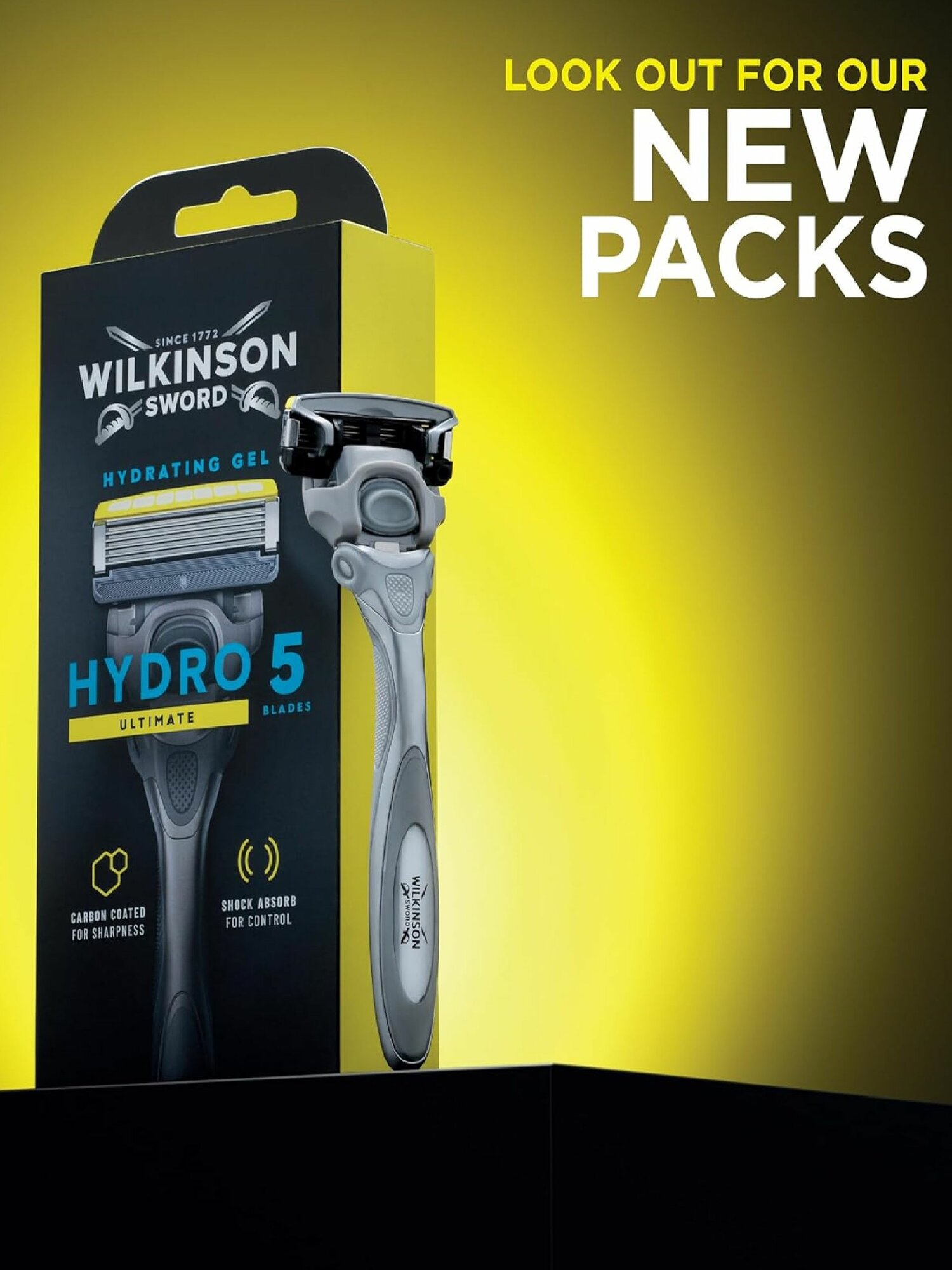 Бритвенный мужской станок с 5 сменными кассетами. Wilkinson Sword Hydro 5 Ultimate