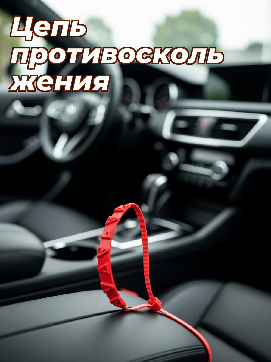Снежные цепи для транспорта, быстрая установка, подходит для различных машин, 10 штук
