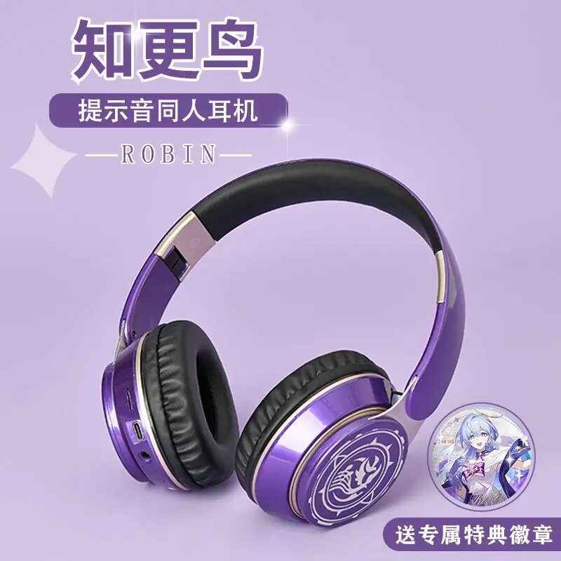 Honkai: Star Rail Firefly Тематические наушники Фиолетовый, Robin