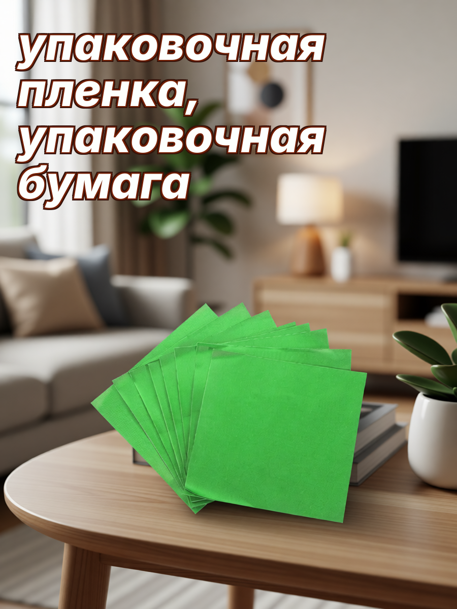 200 Штук Упаковочной Бумаги Для Конфет Из Алюминиевой Фольги Зеленого Цвета 10X10Cm