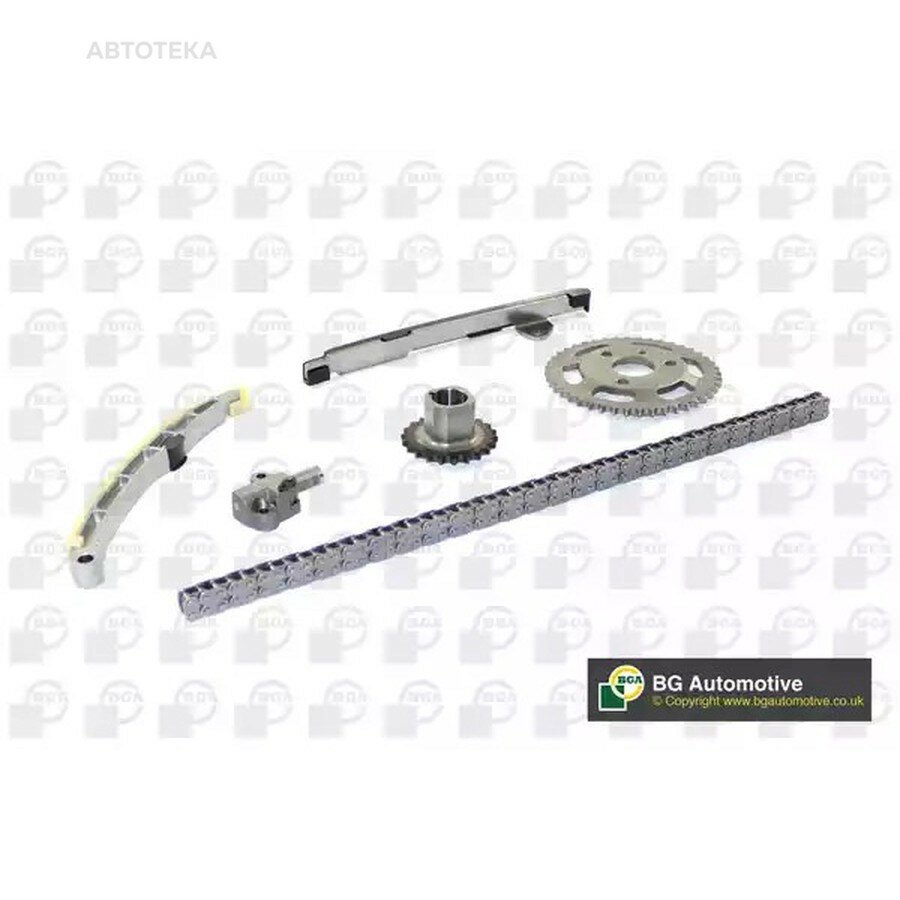 Полный комплект цепи ГРМ Toyota Auris/Corolla/Yaris/Urban Cruiser 1.4 D-4D 02> BGA TC9120FK