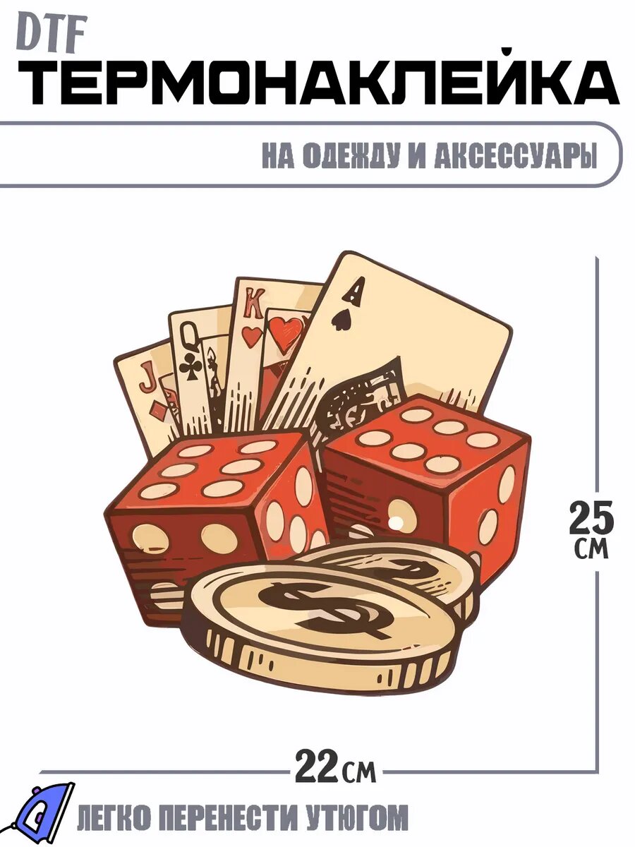 Термонаклейка карты