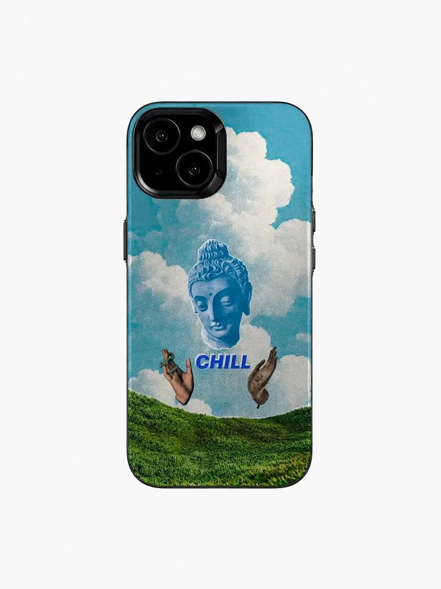 Чехол на iPhone 14 Plus будда