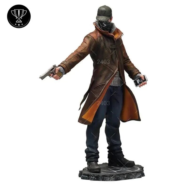 GM Ubisoft Watch Dogs фигурка коллекционная ,24CM/"Aiden Pearce"фигурки