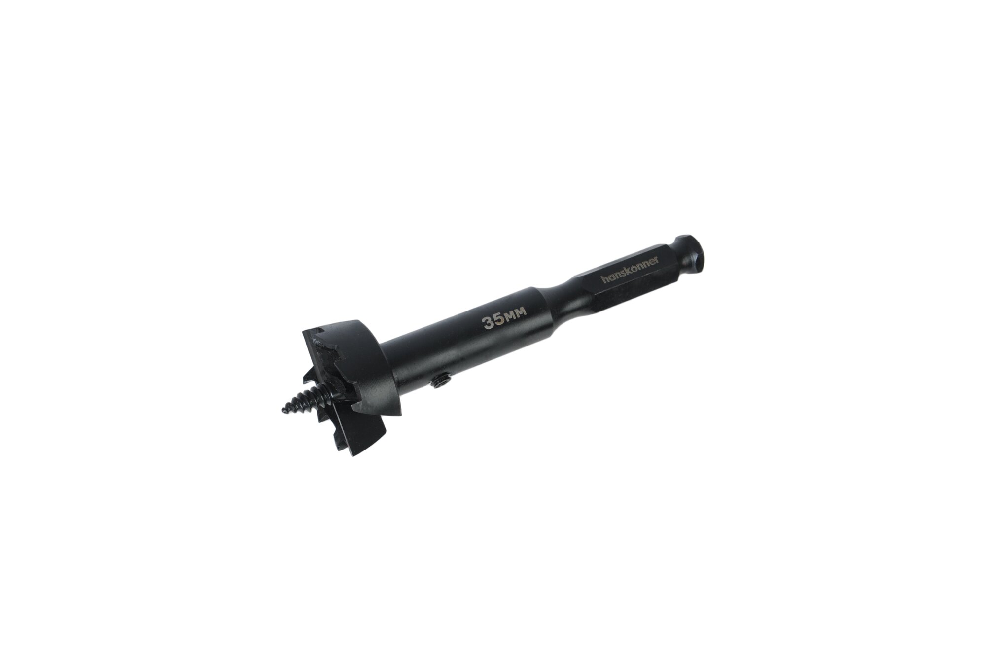 Сверло форстнера 35 мм по дереву Hanskonner H1055-F35x128
