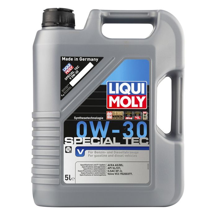 Синтетическое моторное масло Liqui Moly Special Tec V 0W-30, 5л