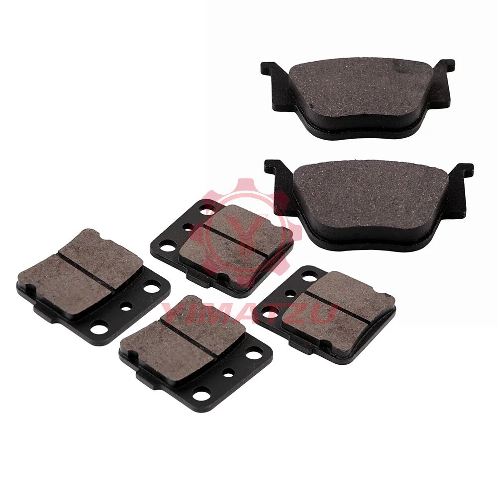 Комплект передних и задних тормозных колодок YIMATZU ATV для Honda Fourtrax Rancher Foreman TRX420 500 520 06435-HP7-A01,06435-HN8-016, 1 комплект