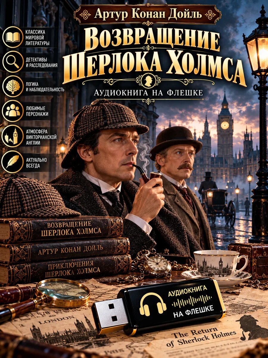 Возвращение Шерлока Холмса — Артур Конан Дойль