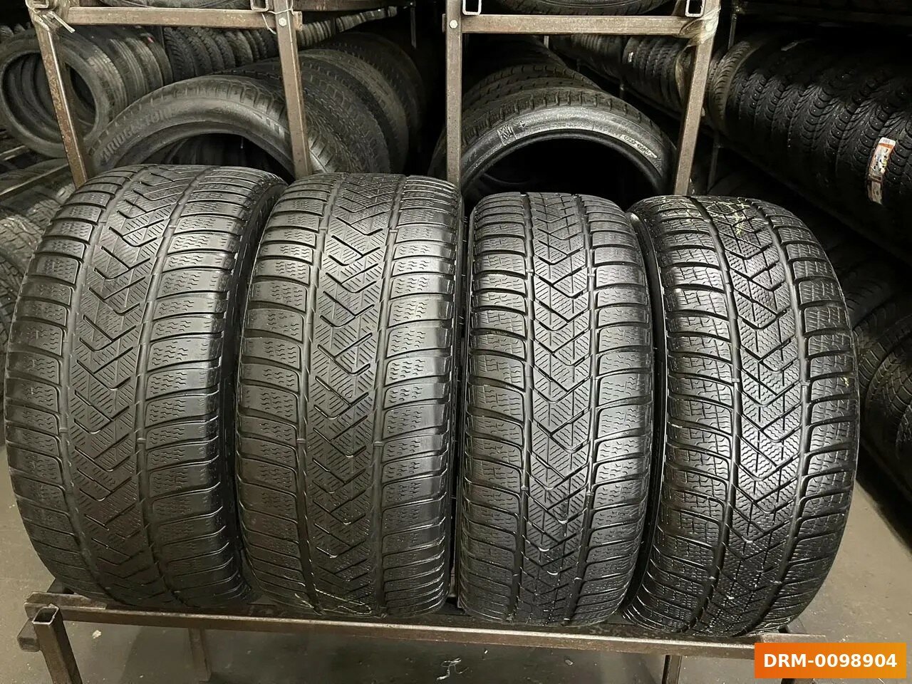 Комплект (4 шт) зимних БУ шин Pirelli Winter Sottozero 3 225/45 R18 50% износ 8413636965