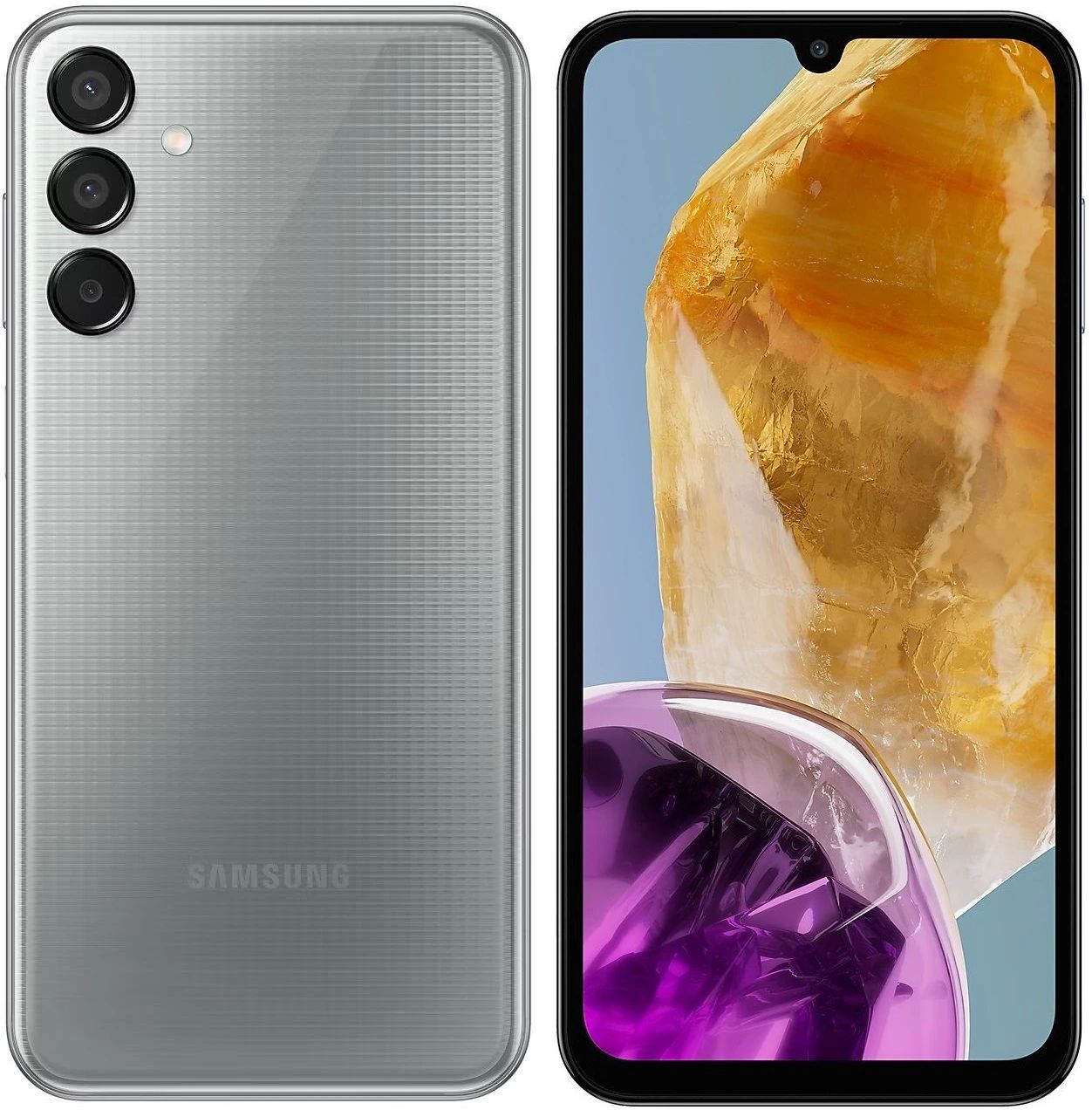 6,5" Смартфон Samsung Galaxy M15 6/128 ГБ (SM-M156BZAVCAU) серый