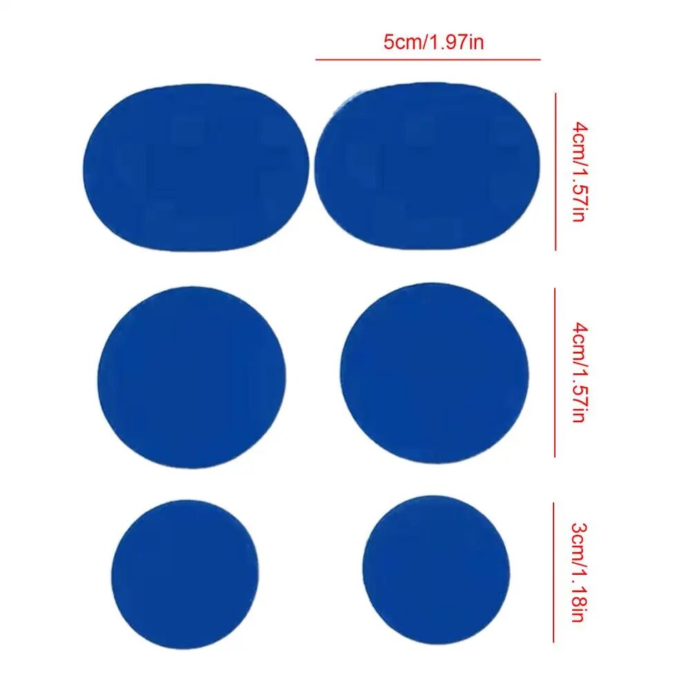 Самоклеящиеся накладки для ремонта обуви Синий, Sapphire