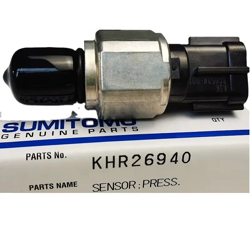 Датчик давления топлива KHR26940 для экскаваторов Case CX250C CX300C CX350C CX470C CX130D CX160D CX210D CX250D CX300D
