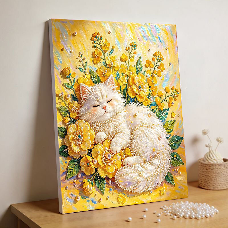 30x40см DIY алмазная мозаика самоклеящаяся жемчужная картина с бусинами, декор для дома, развитие координации для