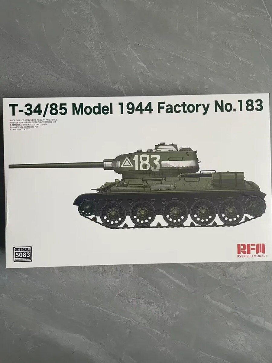 RFM 5083 1/35 Заводской танк Т-34/85 образца 1944 года выпуска 183