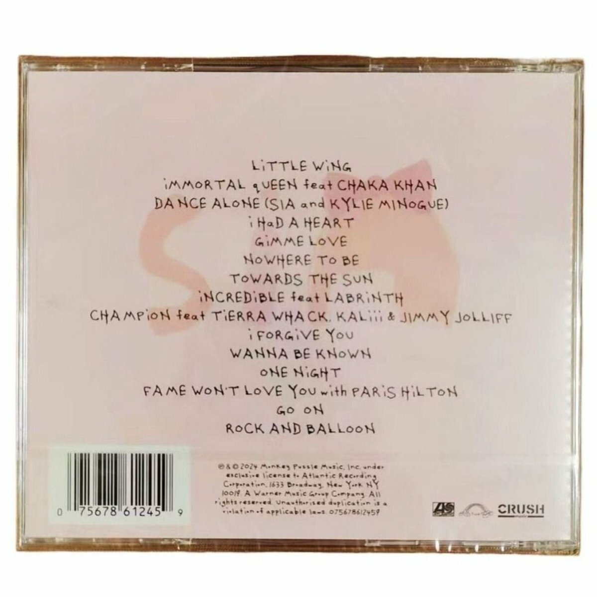 Музыка CD Sia - Reasonable Woman (CD, Album, 2024)